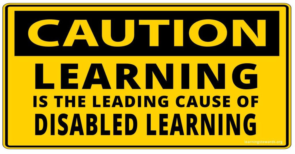 Unhealthy Learning - Learning Stewards