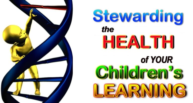 stewarding YOUR childrens - Learning Stewards