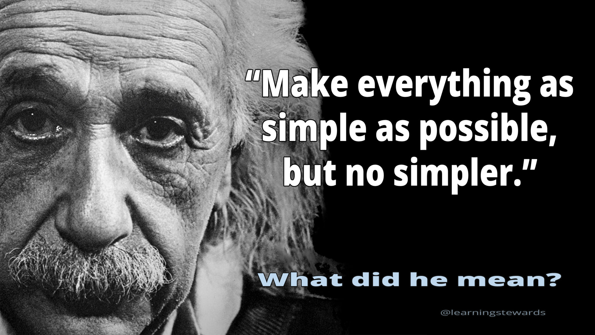Einstein simple - Learning Stewards